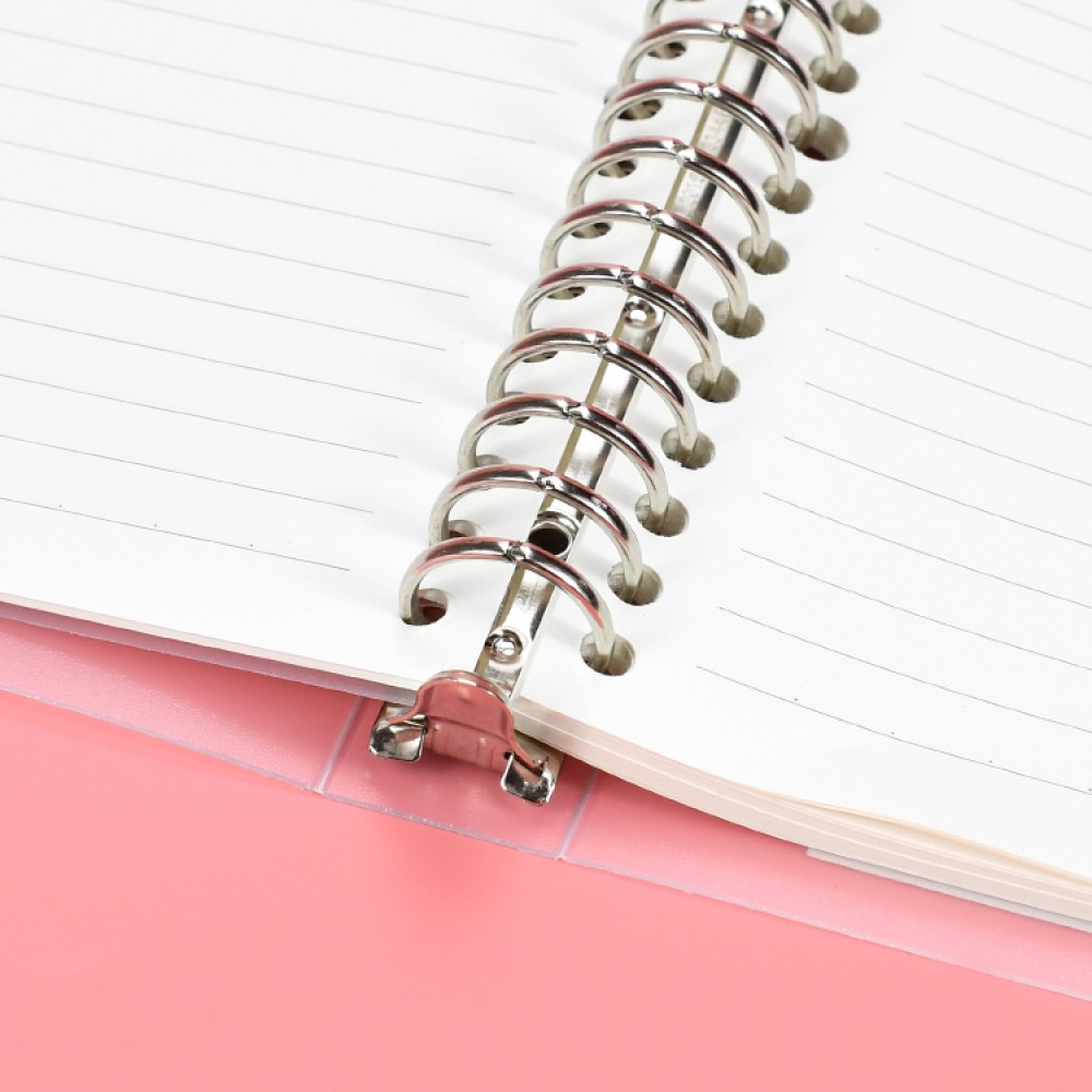 High Quallity B5 Binder Notebook 26 Rings Holes 60 Sheets Spiral Paper ...