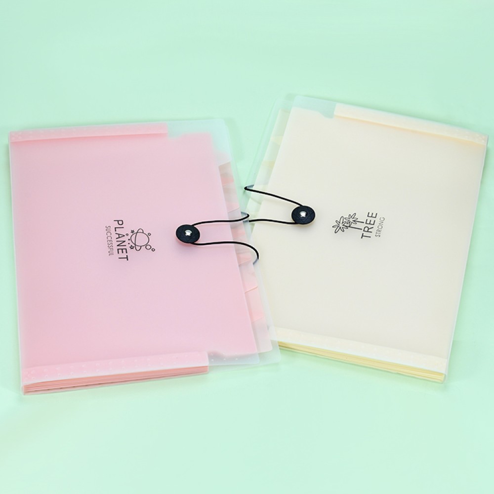 HERMA Portfolio Folders A4 World Map Set, 3 Pieces, Cardboard Corner